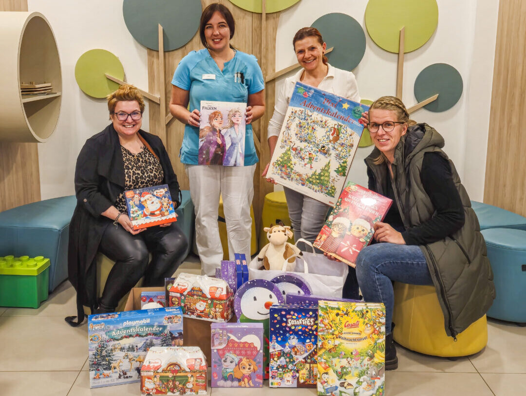 Adventkalender-Geschenke vom Verein "Tiroler Herzenswunsch"